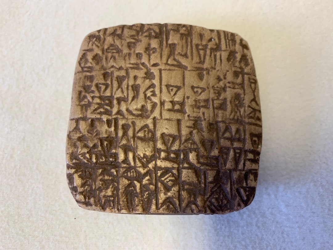 Sumerian Slave Tablet Recreation - Etsy