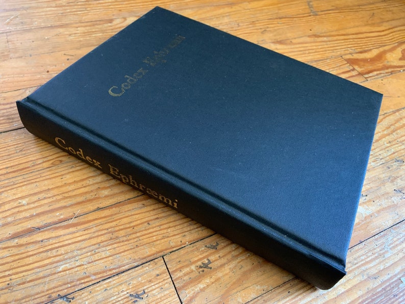 Codex Ephraemi Rescriptus Facsimile - Etsy