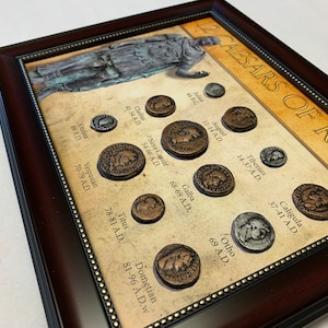 Roman Emperor Coin Set - Etsy