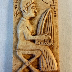 Sumerian Harp Player Recreation - Etsy