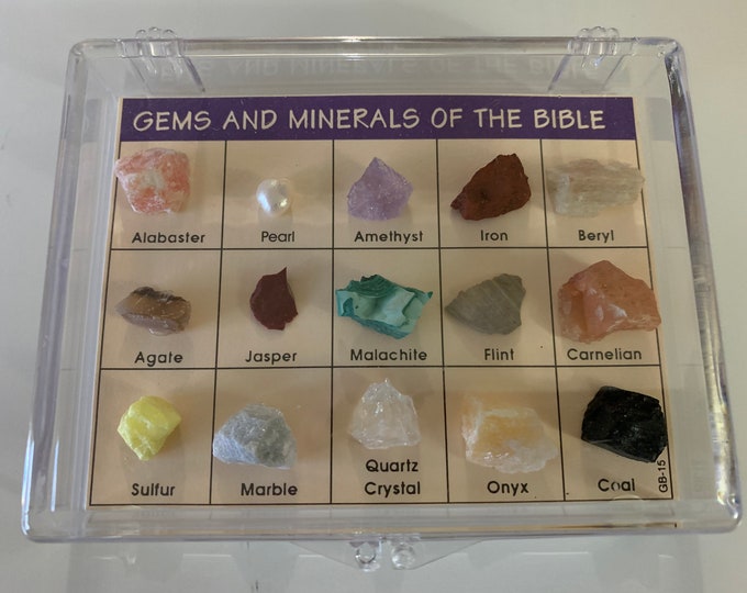 Gems and Minerals of the Bible - Etsy