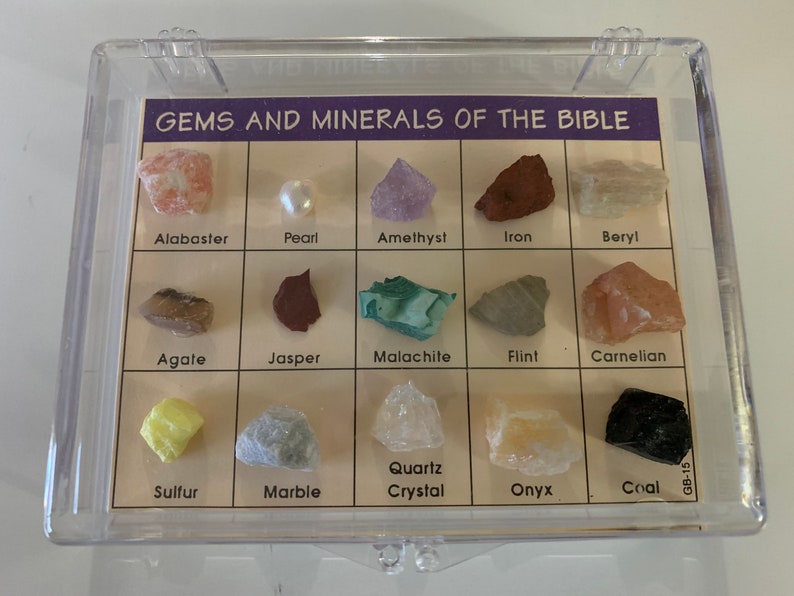 Gems and Minerals of the Bible | Etsy