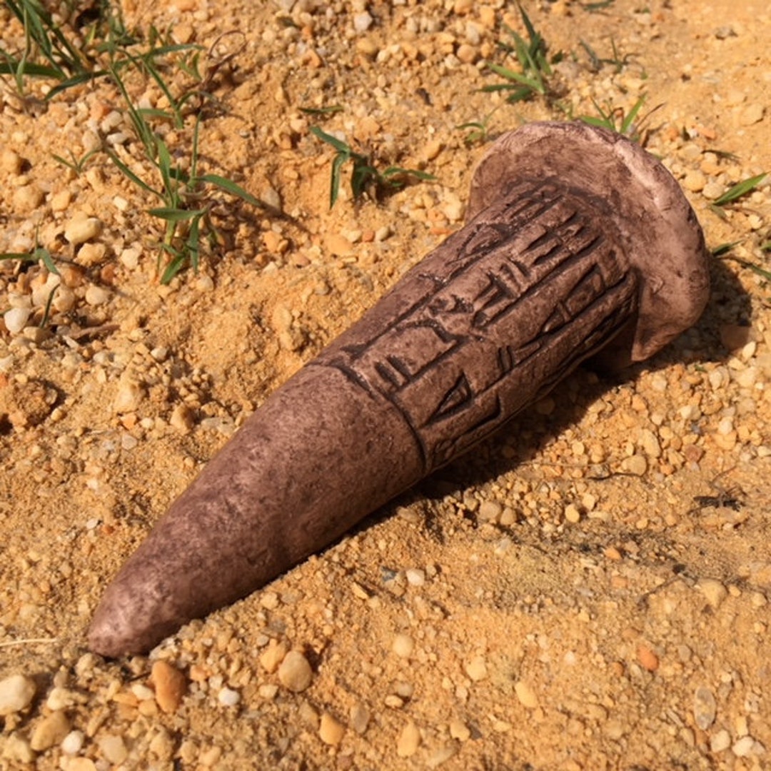 Sumerian Foundation Cone of Gudea Replica - Etsy