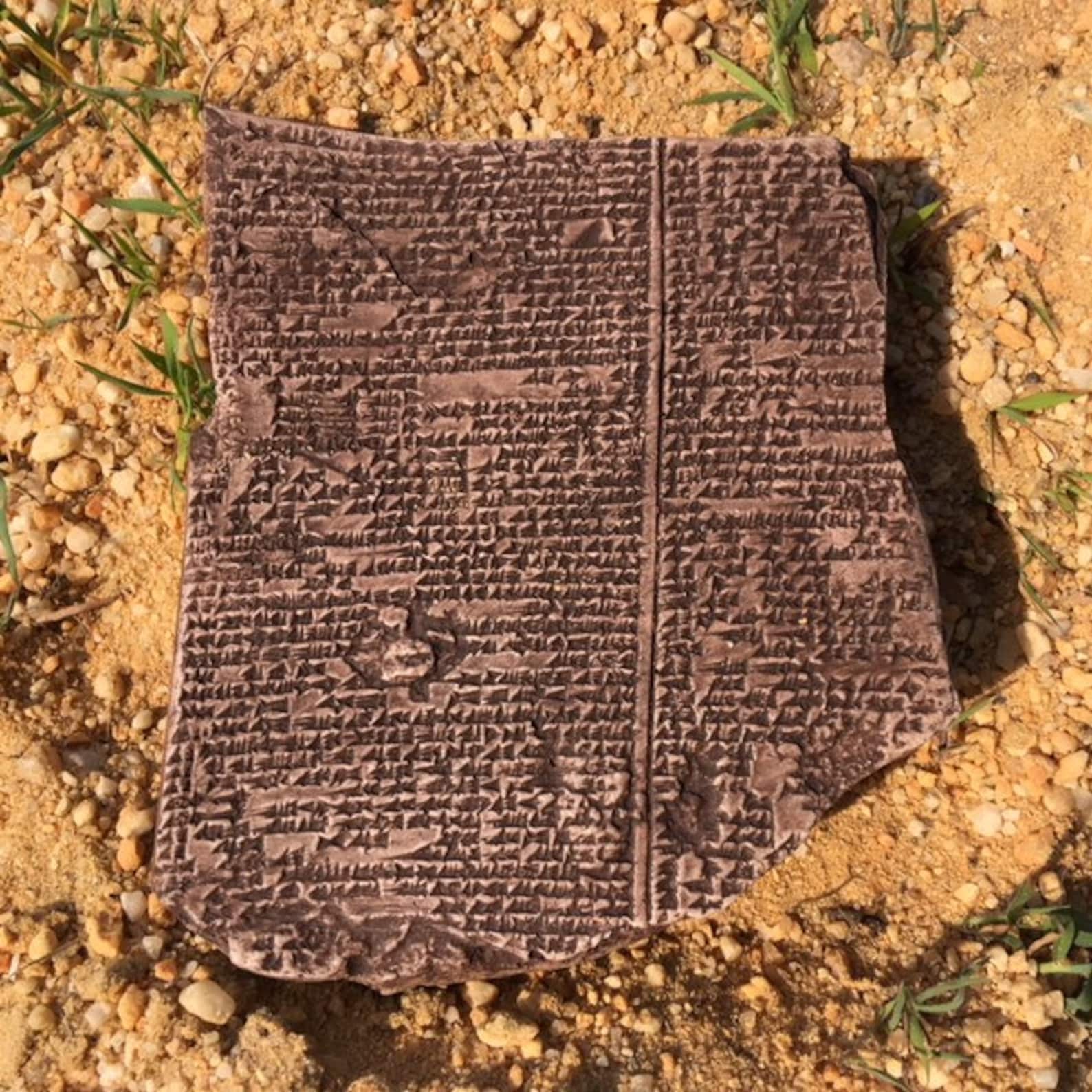 Epic of Gilgamesh Flood Story From Nineveh Recreation - Etsy