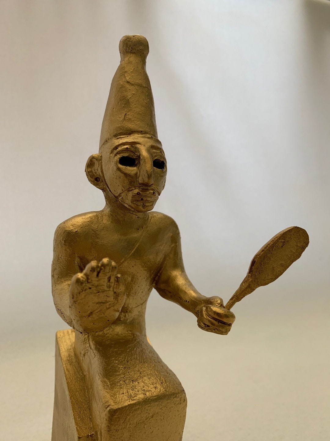 Canaanite God EL Seated Recreation - Etsy