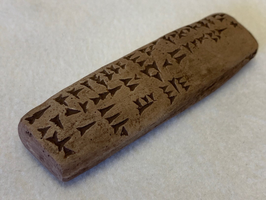 Ugaritic Abecedary Recreation - Etsy