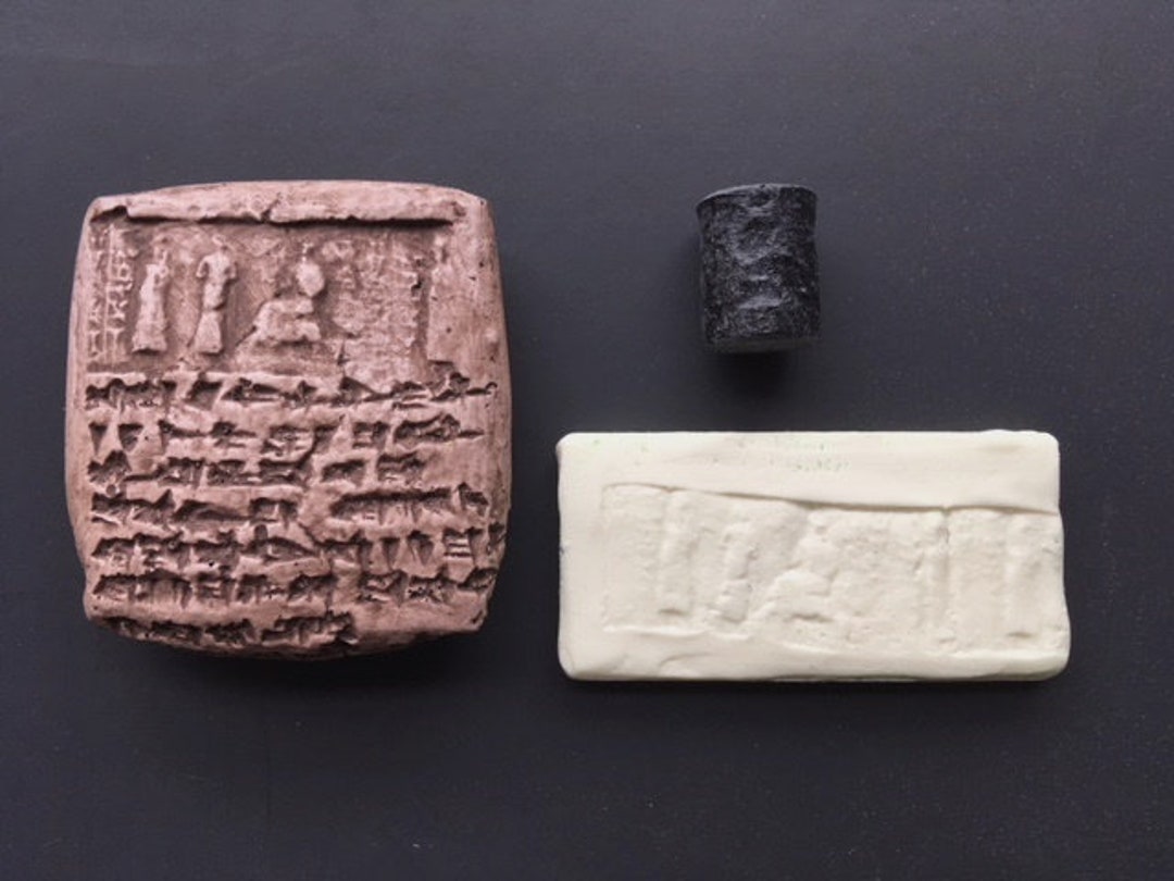 Ugarit Tablet & Seal Recreation - Etsy