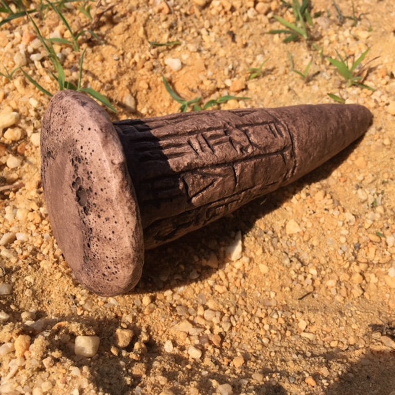 Sumerian Foundation Cone of Gudea Replica - Etsy