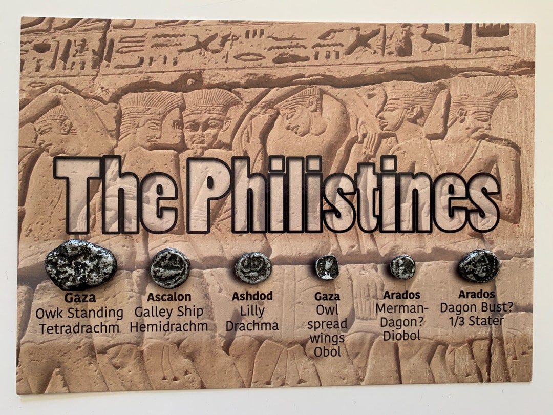 Philistine Coin Set Replicas - Etsy