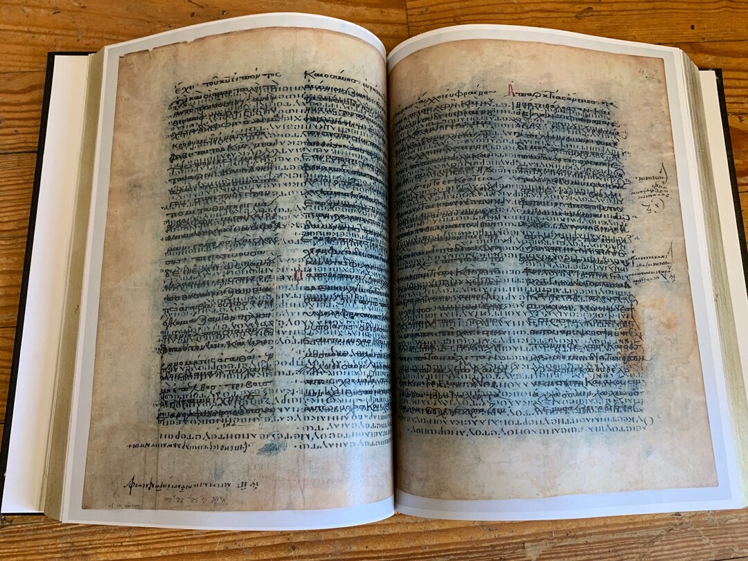 Codex Ephraemi Rescriptus Facsimile - Etsy