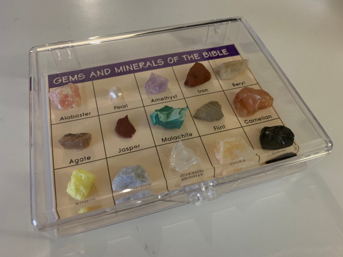 Gems and Minerals of the Bible | Etsy