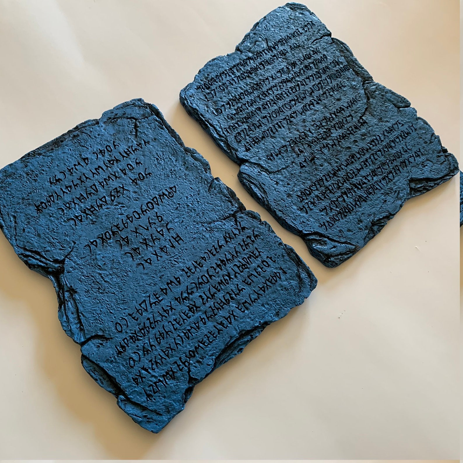 Ten Commandments in Paleo Hebrew Script Recreation - Etsy