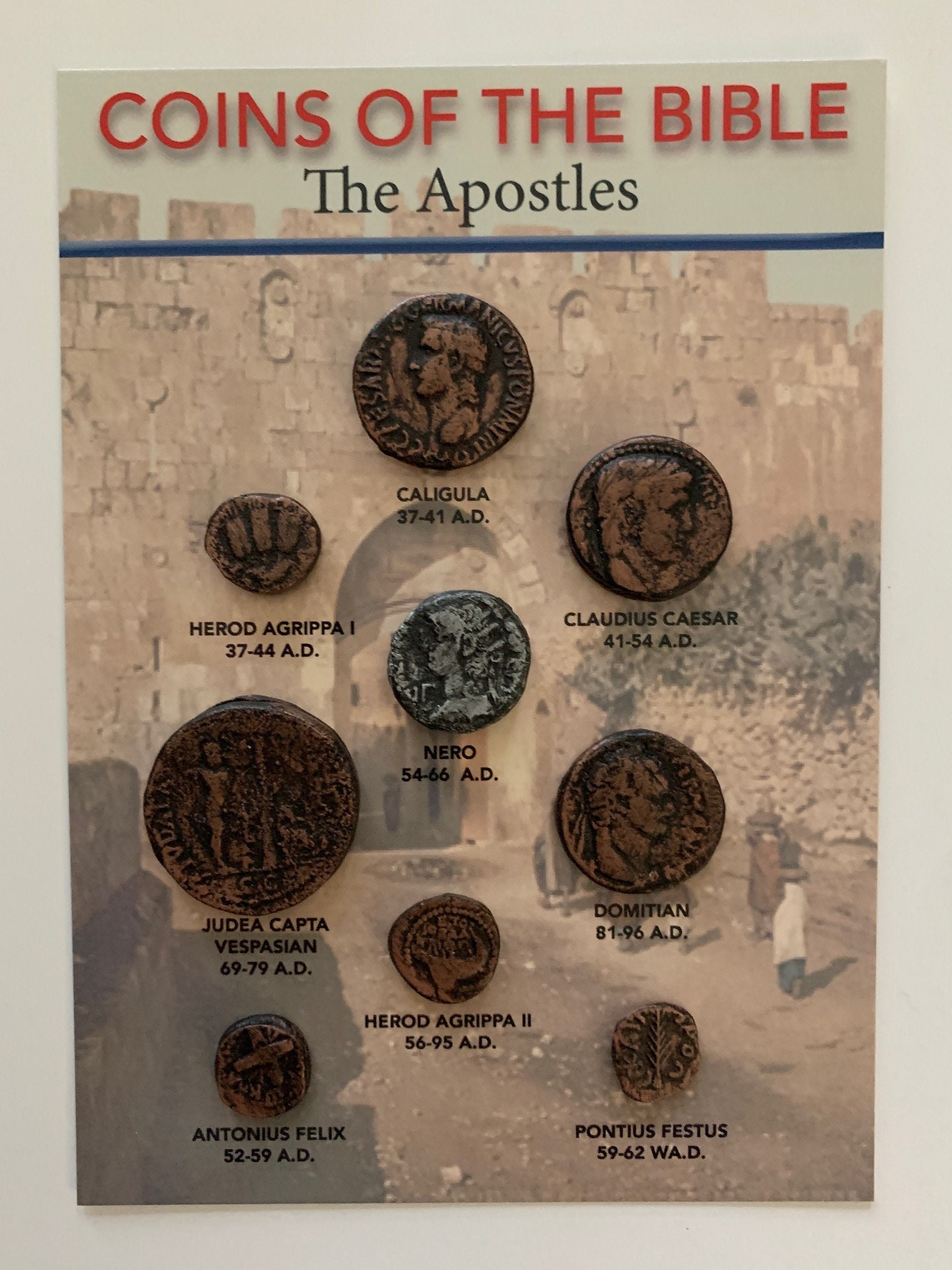 Coins of the Bible: the Apostles - Etsy