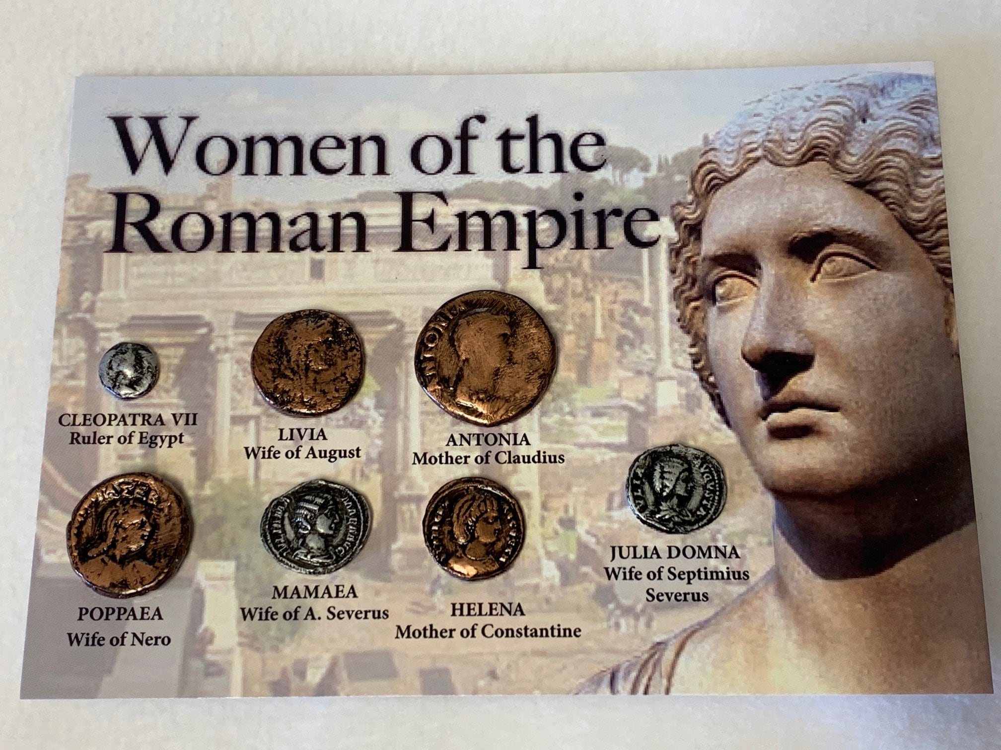 Female Roman Coins