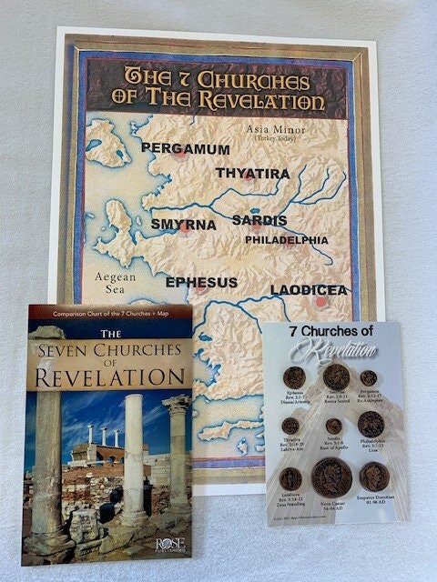 7 Churches of the Book of Revelation Set - Etsy