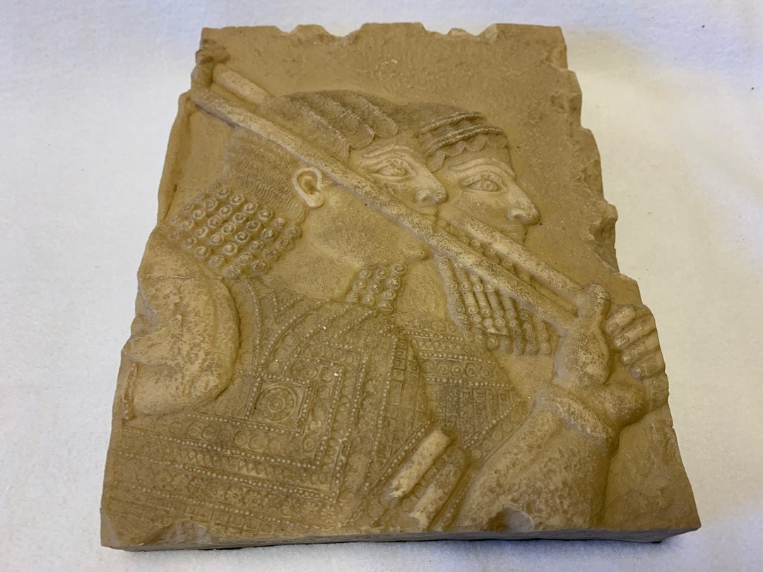 Assyrian Soldiers Tile Recreation - Etsy