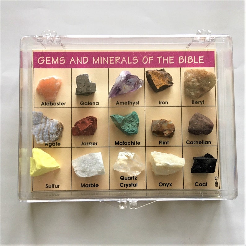 Gems and Minerals of the Bible | Etsy