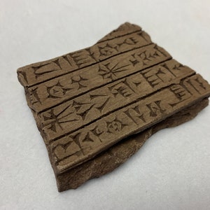Mari Sumerian Prayer Tablet Recreation - Etsy