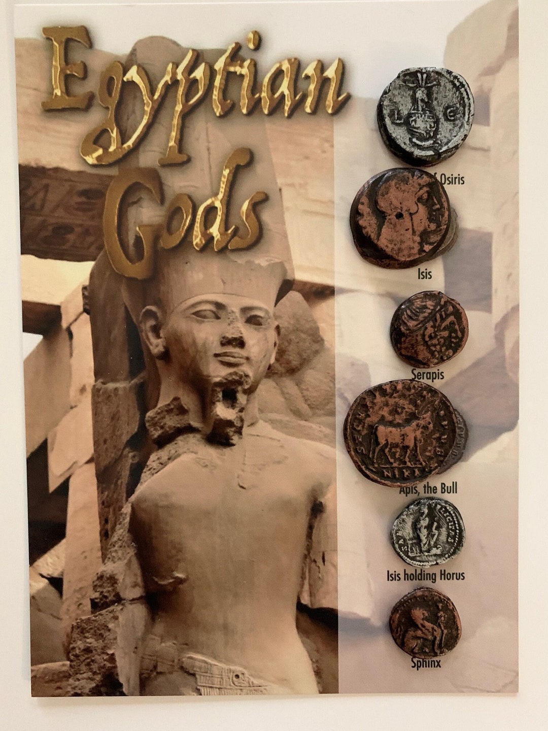 Egyptian Gods Coin Set - Etsy