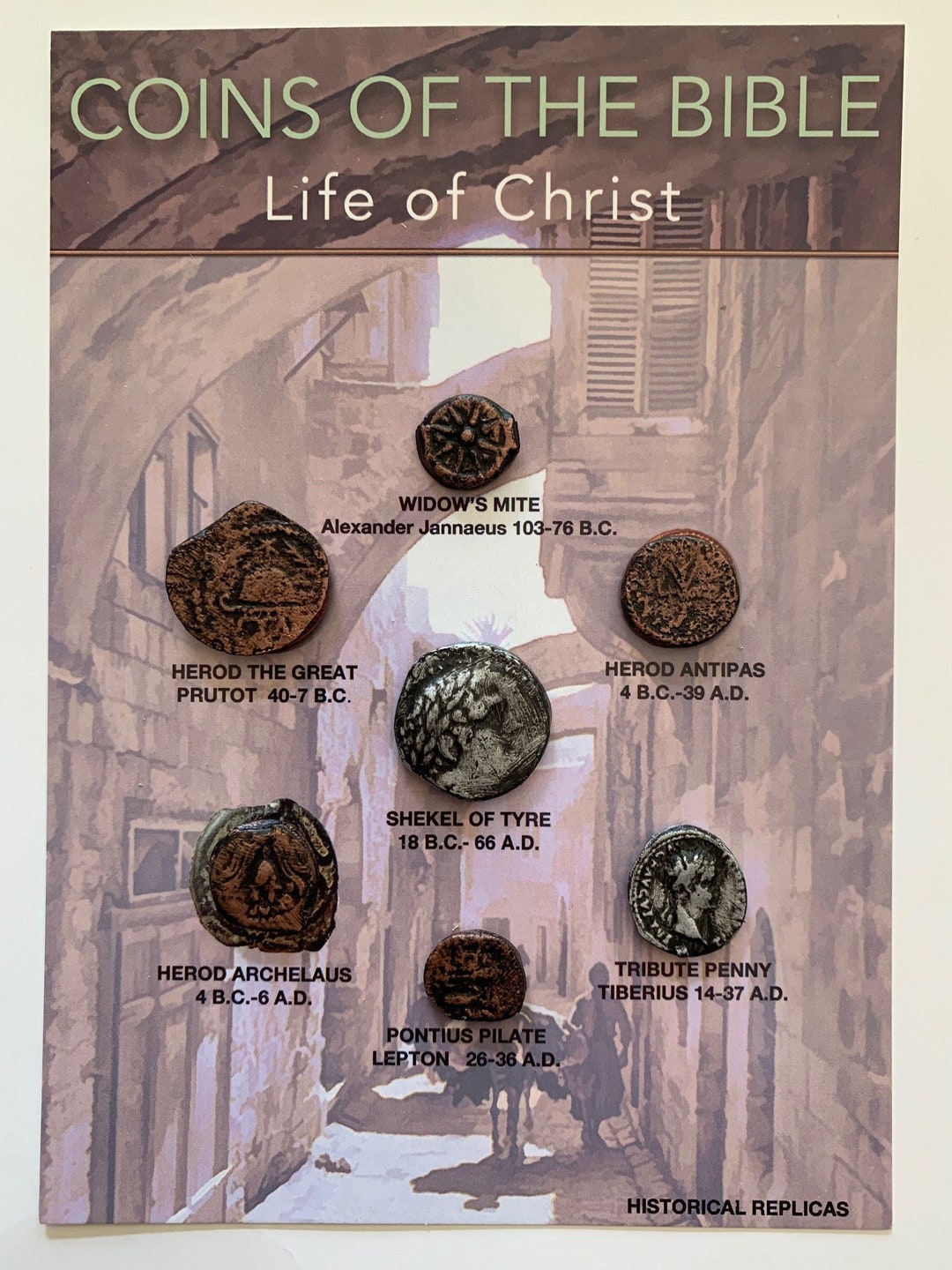 Coins of the Bible: Life of Christ - Etsy
