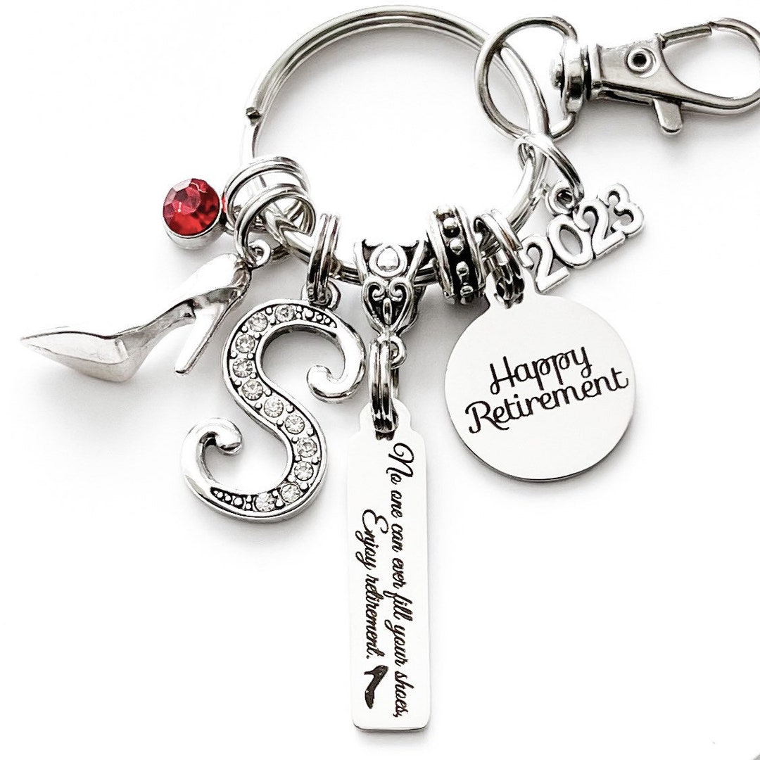 2024 Retirement Gift, Retirement Keychain, Retirement Jewelry, No One ...