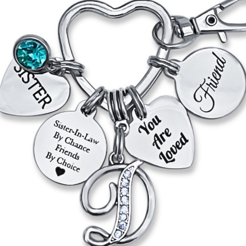 Sister Key Chain - Etsy