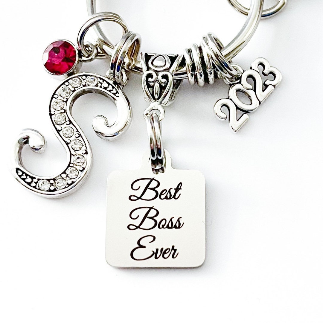 MANAGER Gift, Boss Gift, BOSS Keychain, Gifts for Boss, Supervisor Gift ...