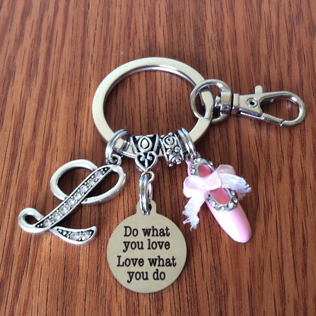 PERSONALIZED Ballerina Gifts, Ballerina Shoe, Ballerina Keychain ...