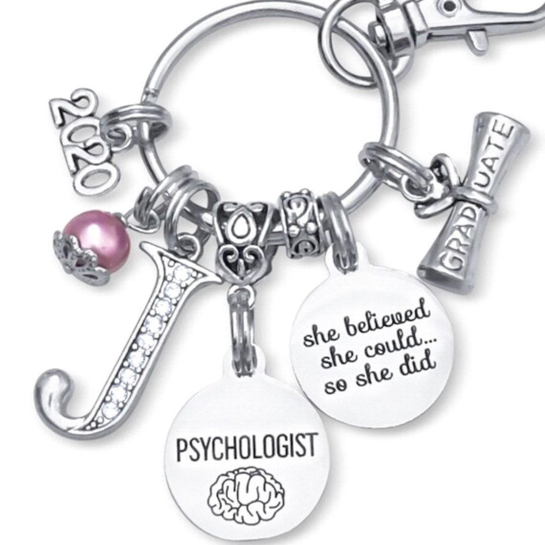 Psychology Gift, Psychology Graduation Keychain, Child Psychologist ...