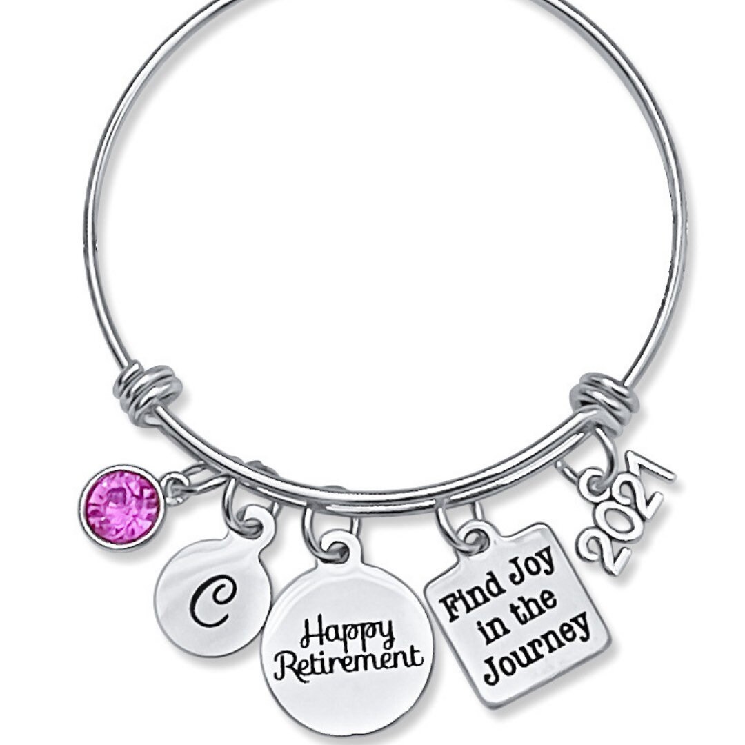 HAPPY RETIREMENT Gift, Retirement Jewelry, Retirement Gifts for Women ...