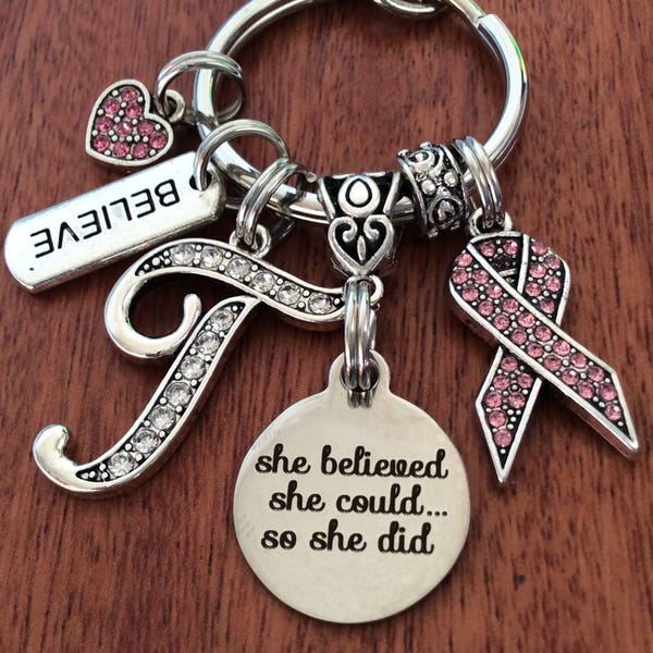 Cancer Keychain - Etsy
