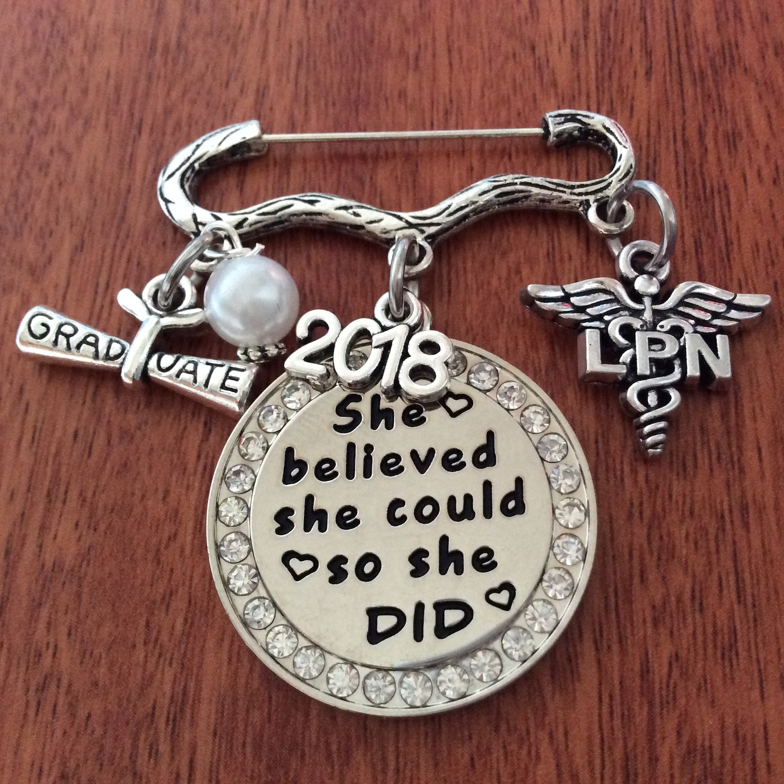 PERSONALIZED LPN Pin LPN Pin Nursing Graduate Lpn Pinning - Etsy