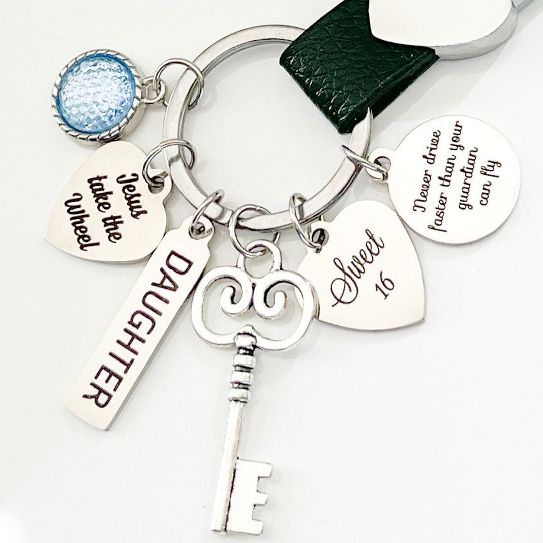 QUINCEANERA Gift PERSONALIZED Sweet 16 BIRTHDAY Keychain - Etsy