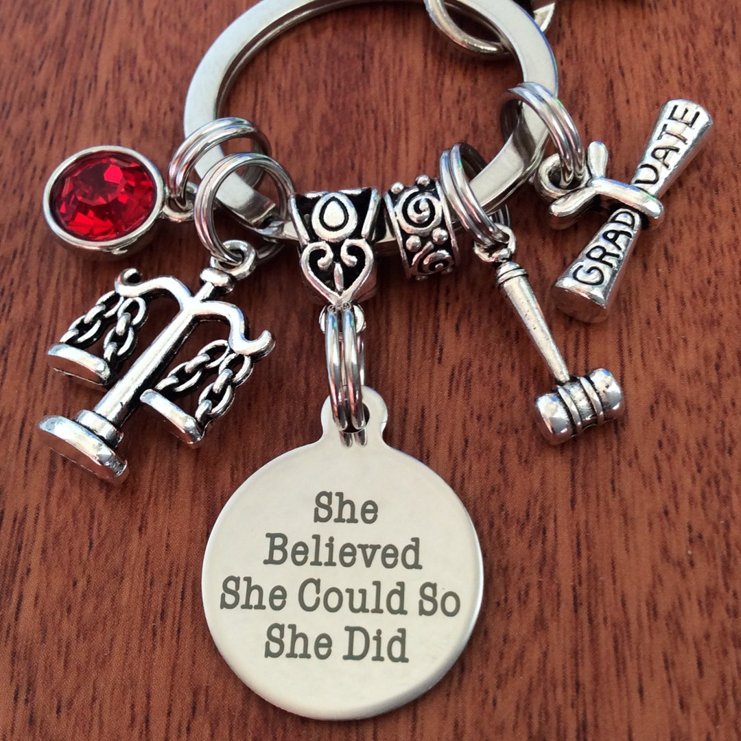 LAWYER Gift Ideas, Law School Gift, Lawyer Keychain, Scales of Justice ...