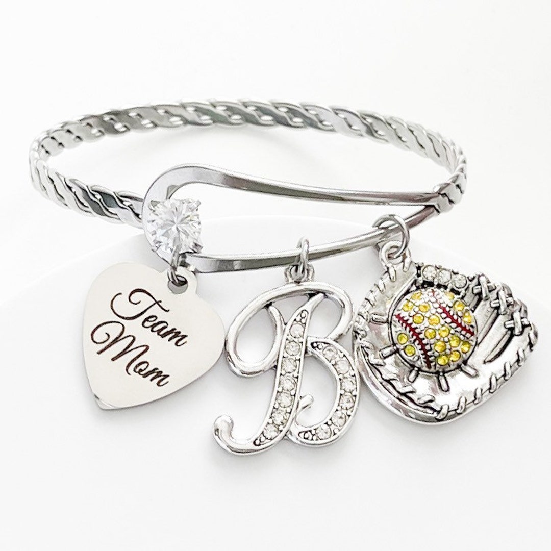 TEAM MOM Gift-personalized Team Mom Gift-team Mom Bangle-banquet Gifts ...