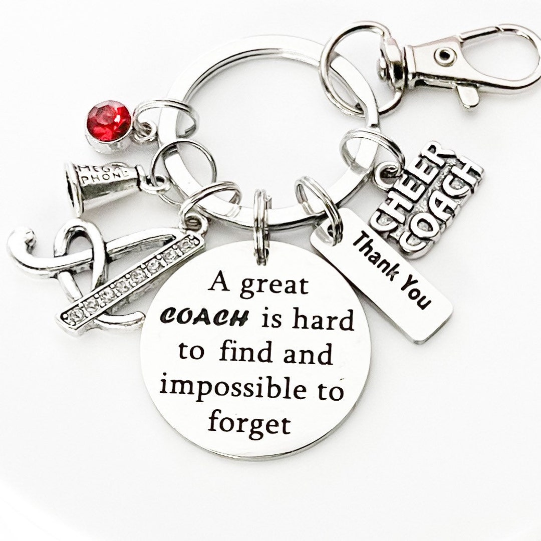 COACH Gifts, Cheer Coach Keychain, A Great Coach, Coach Jewelry, Coach ...
