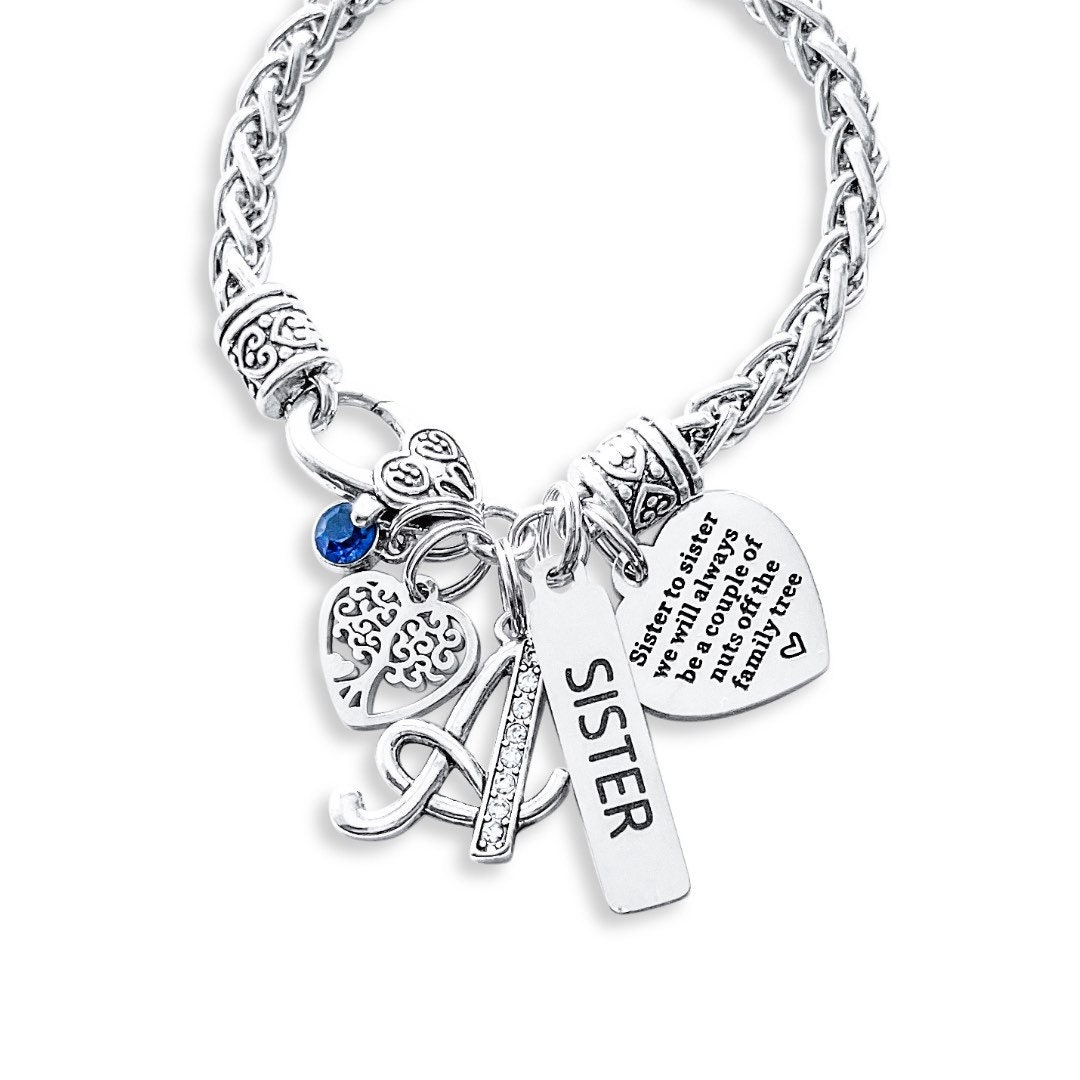 Unique Sister to Sister Bracelet, Sentimental Sister to Sister Gift ...