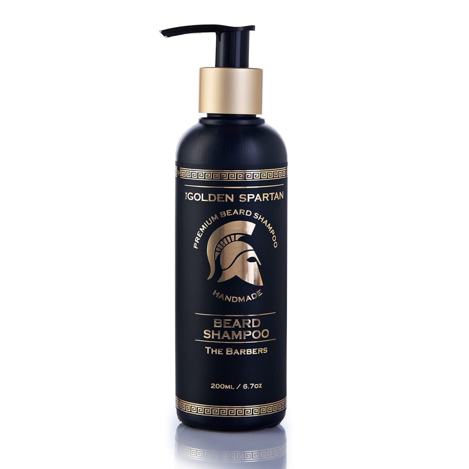 Beard Shampoo the Barbers - the Golden Spartan - Etsy