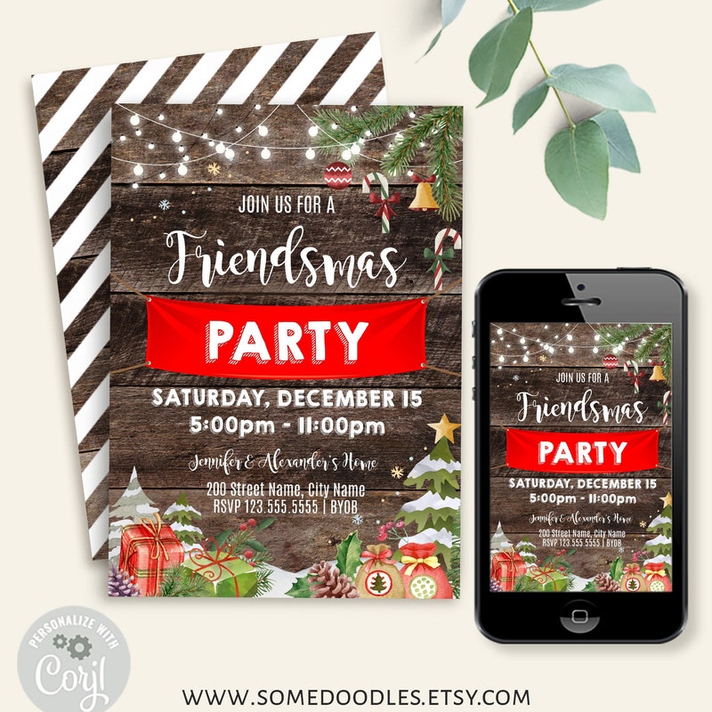 Friendsmas - Etsy