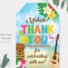Luau Favor Tags, Printable Gift Tags, Instant Download, Not Editable ...