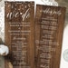 Rustic Wedding Program Printable Editable Template Instant - Etsy