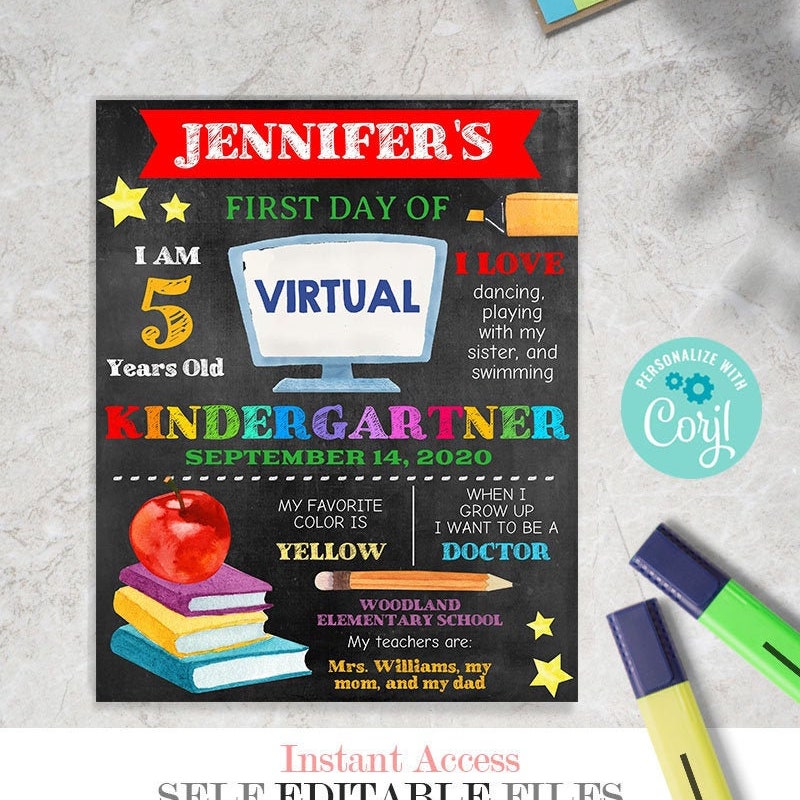Virtual School - Etsy