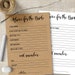 Advice for the Bride Bridal Shower Games and Activities - Etsy