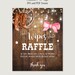 Wipes Raffle Tickets and Sign, Printable Files, Instant Download, Not ...