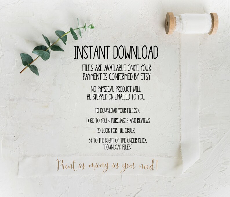 Rustic Recipe Request Bridal Shower Enclosure Cards Printable - Etsy