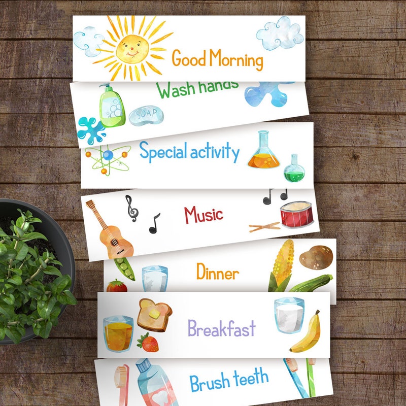 Toddler Schedule Printable - Etsy