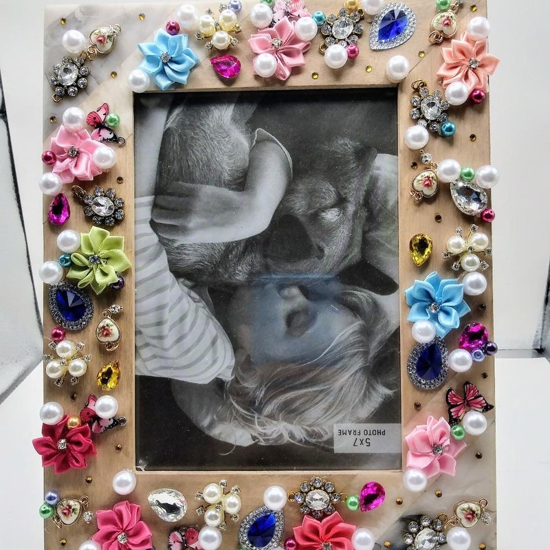 Jeweled Frame - Etsy