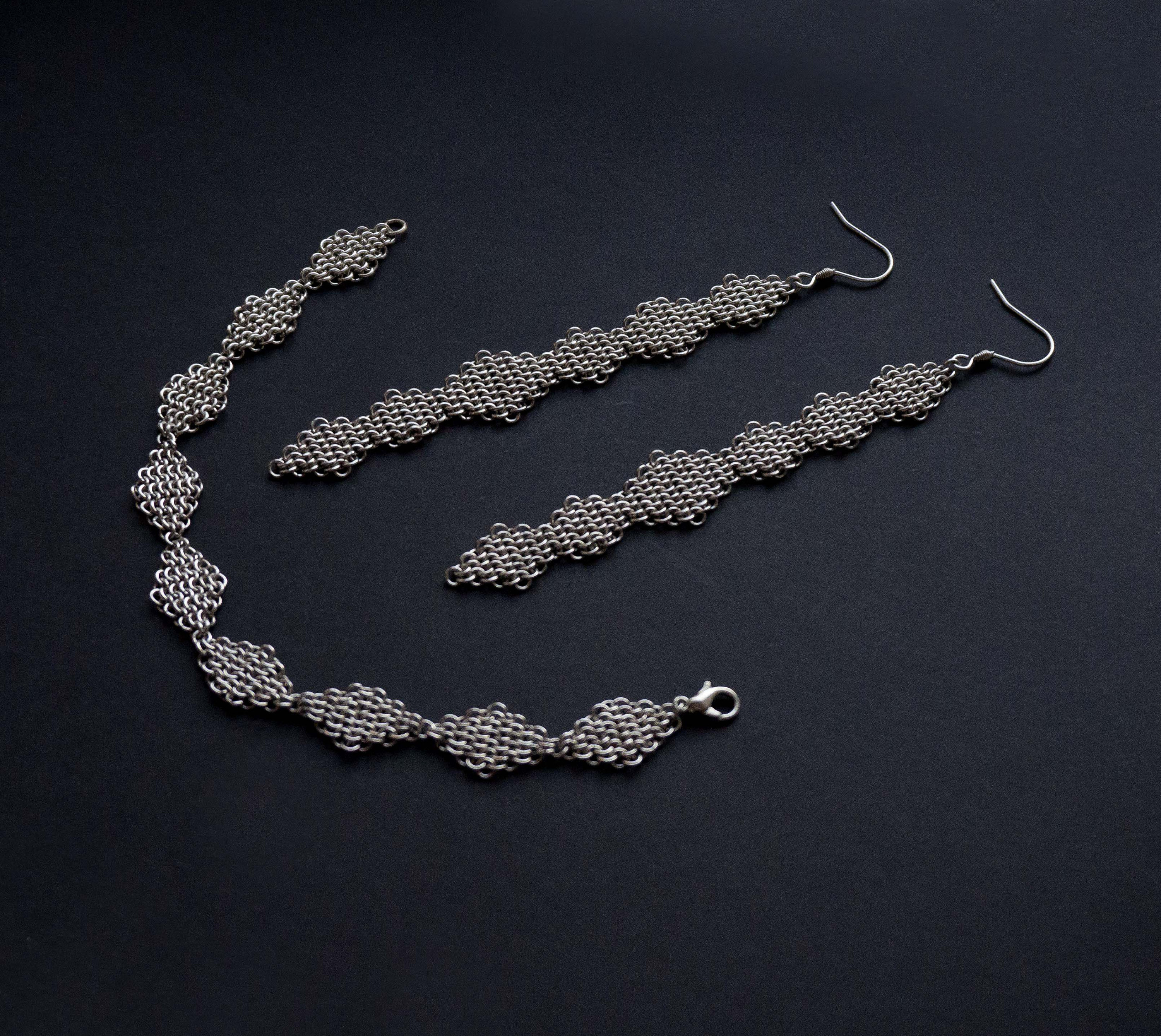 Steel Geometric Minimalist Jewelry Set Gift for Women Extra - Etsy UK