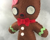 Killer Gingerbread Man Statues