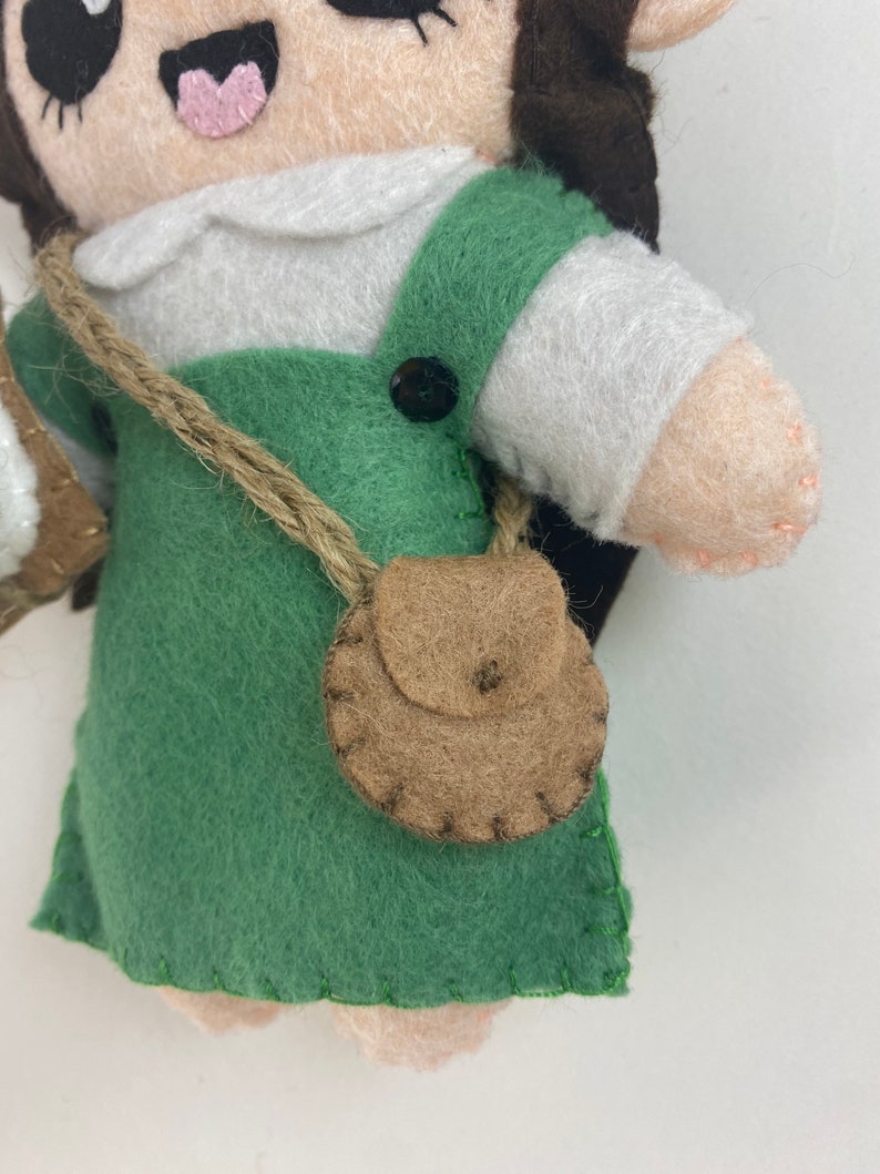 Cottagecore Witch Felt Art Doll Felt Art Doll Cottagecore - Etsy
